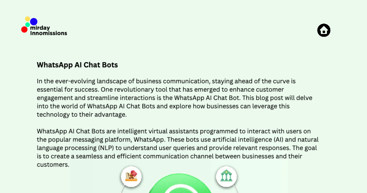 WhatsApp AI Chat Bots